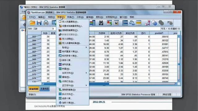 【SPSS数据分析】第一课:SPSS入门介绍2