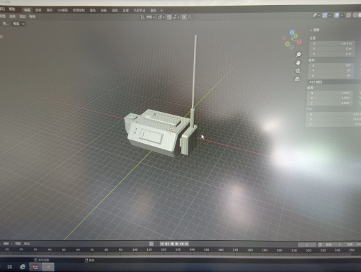 sw软件里的模型导入blender
