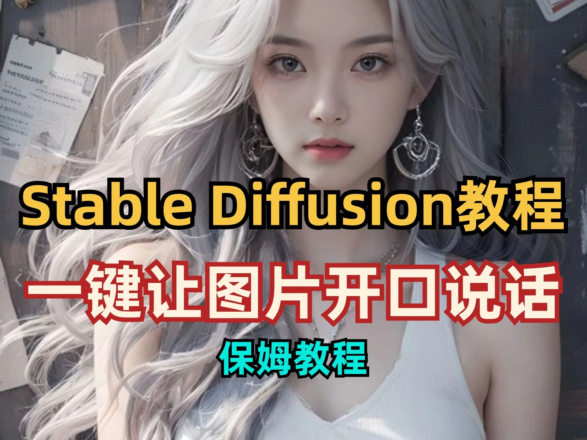 【AI绘画】接单到手软!stable diffusion 让图片开口说话,为你打造数字人!