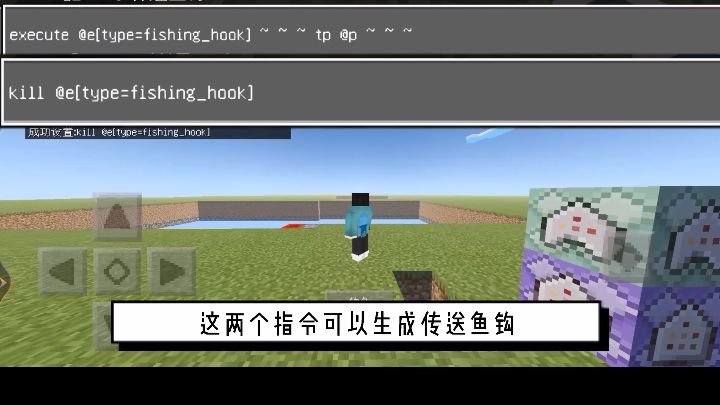 我的世界鱼钩必备#我的世界指令
