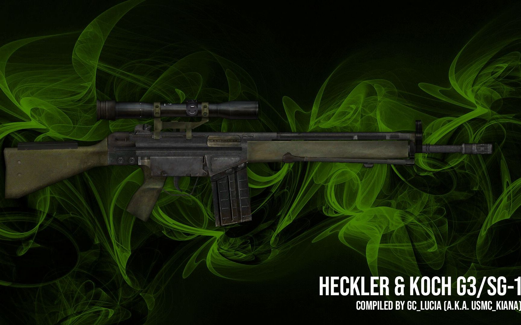 【CS1.6模型分享】G3/SG-1精准射手步枪