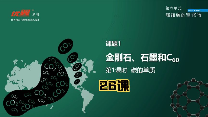 初三化学26课 金刚石、石墨和C60