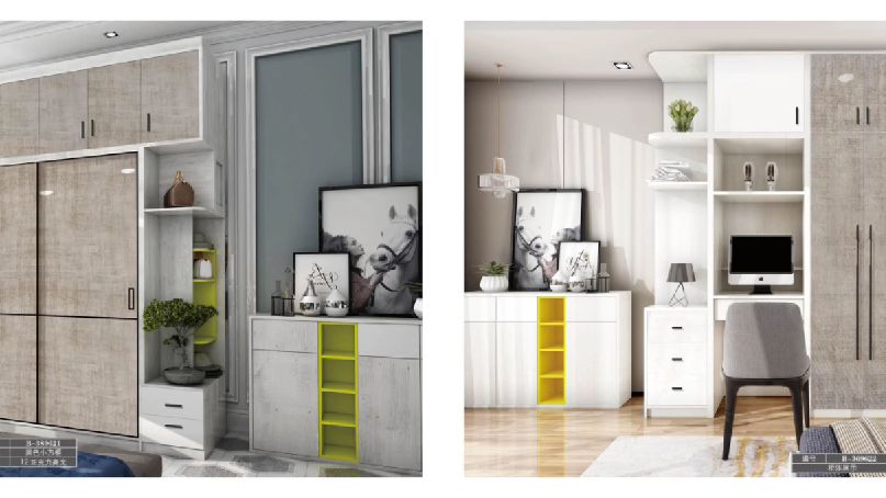 全屋定制#移门#开门#极简玻璃门