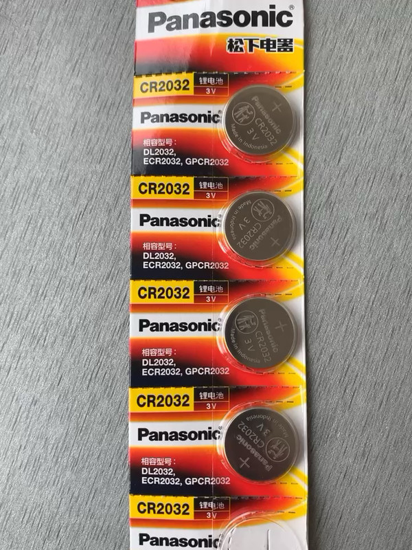 大众汽车钥匙松下纽扣电池