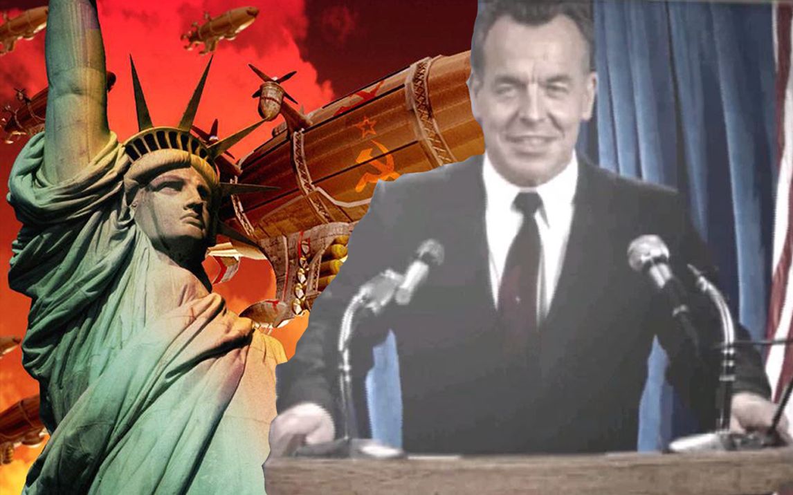 【奔腾年代】美国总统被残忍洗脑 《红色警戒2》单人任务(二)