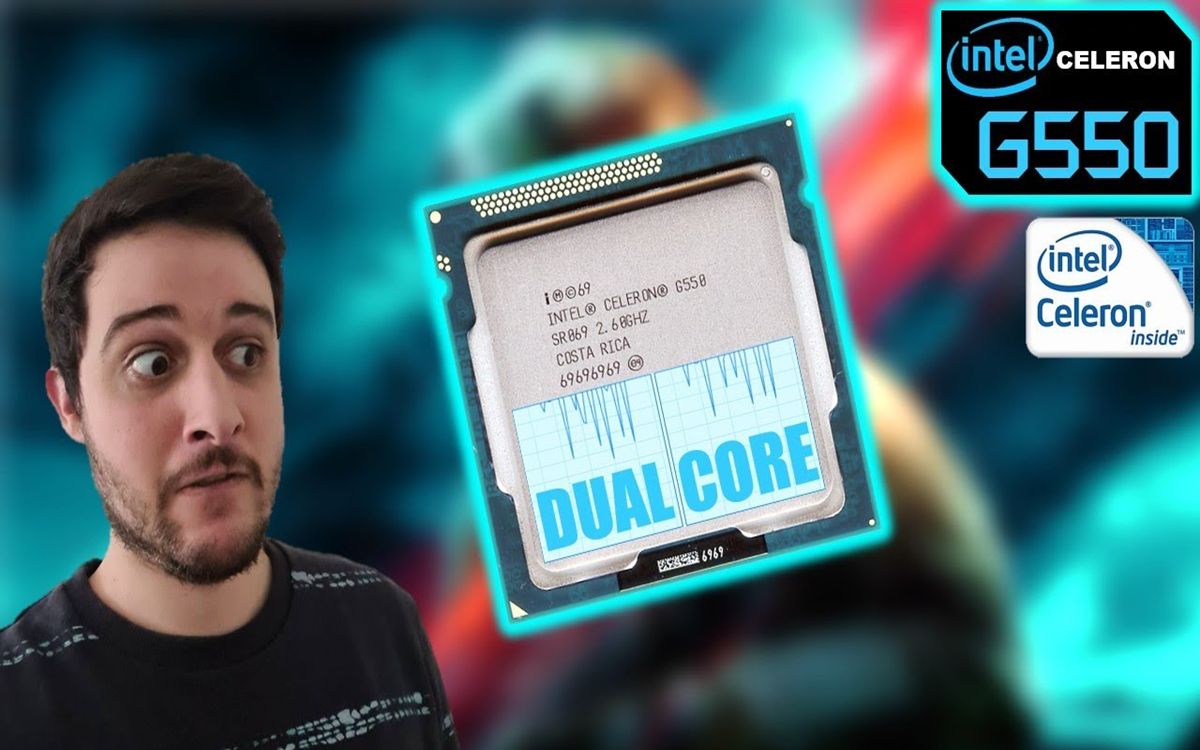 (机翻字幕)在老赛扬双核CPU上玩游戏! (双核双线程)