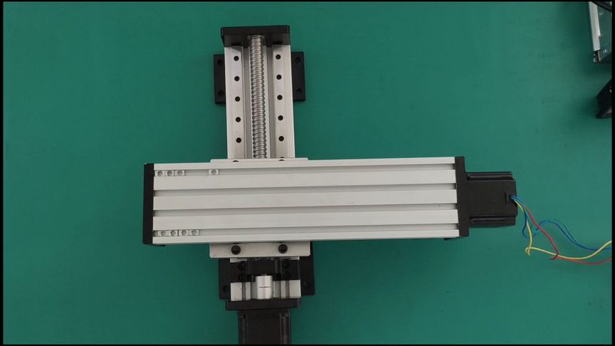 海杰嘉创十字模组滑台演示#滑台 #直线模组 #自动化