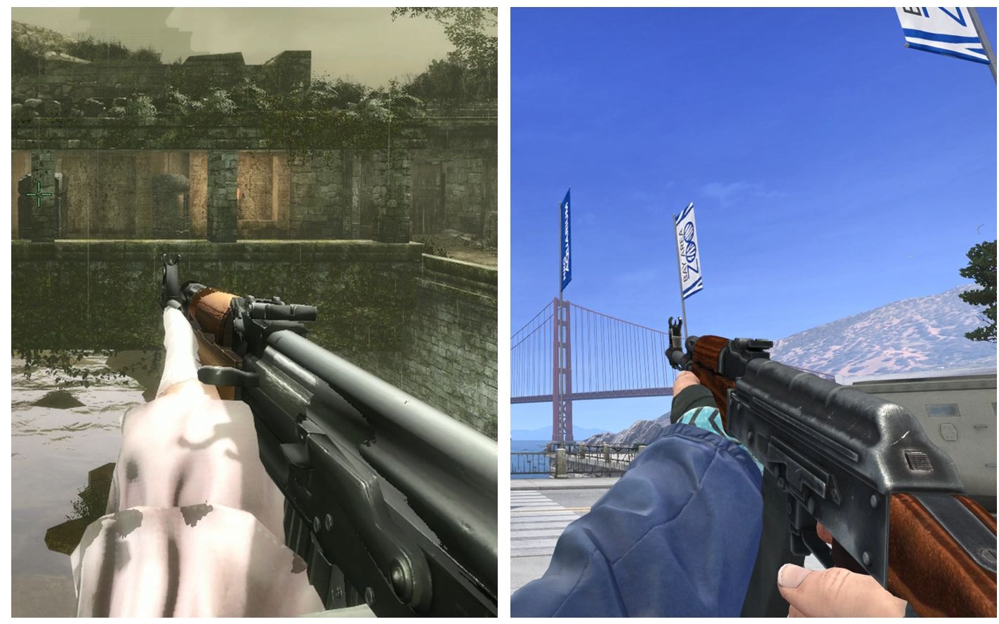 CSOL2与CSGO的武器对比---突击步枪