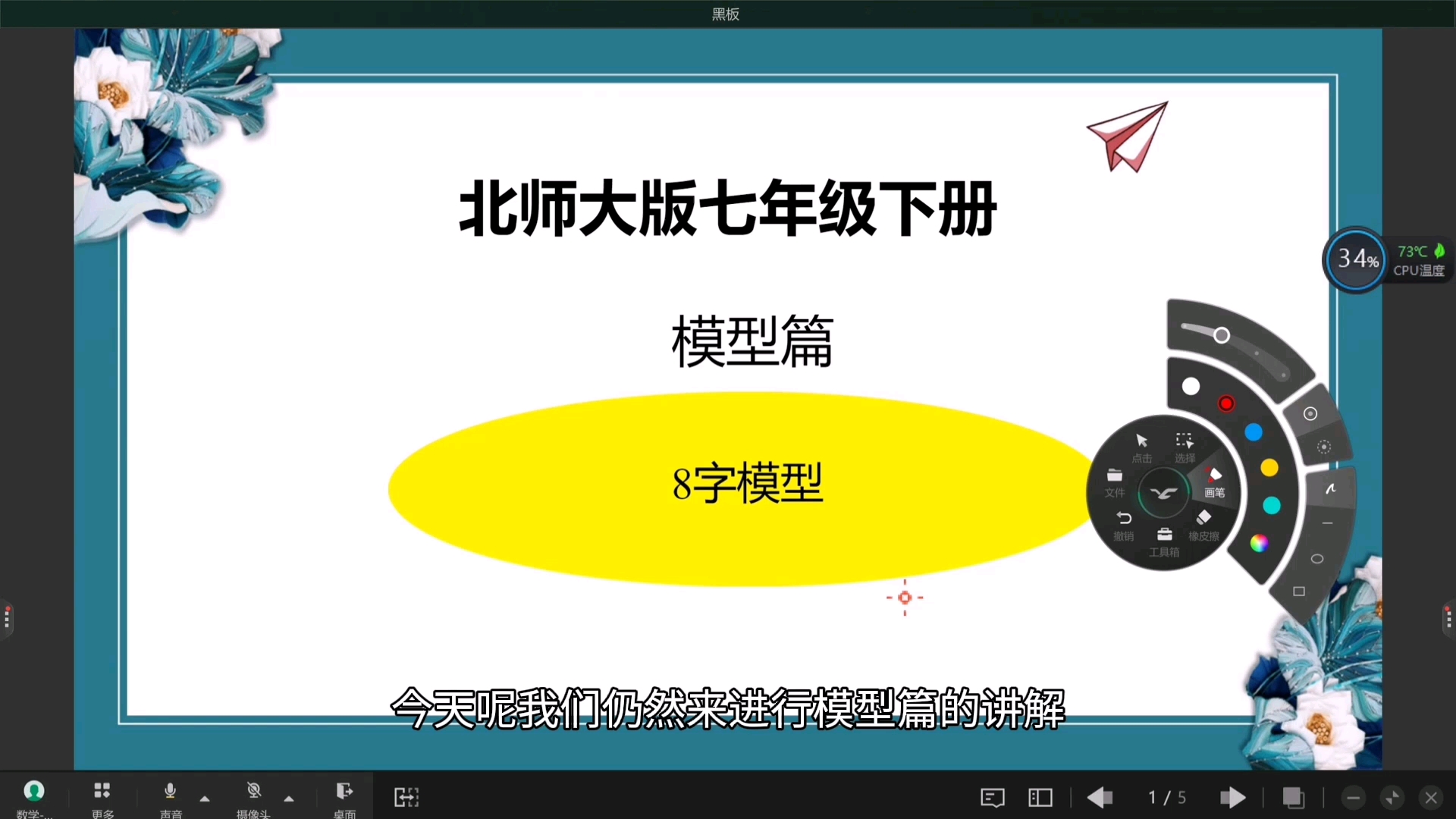 七下模型之八字模型