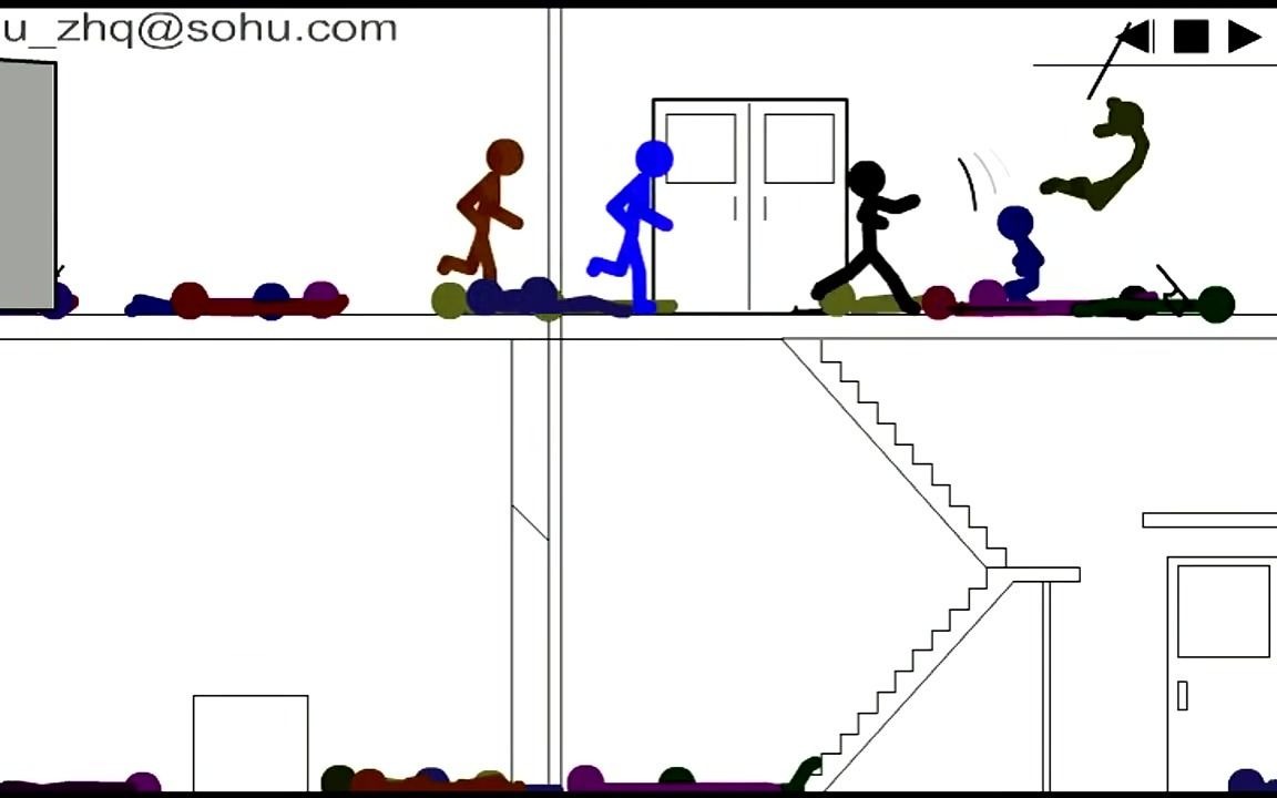 最全的小小功夫火柴人电影(28分钟)