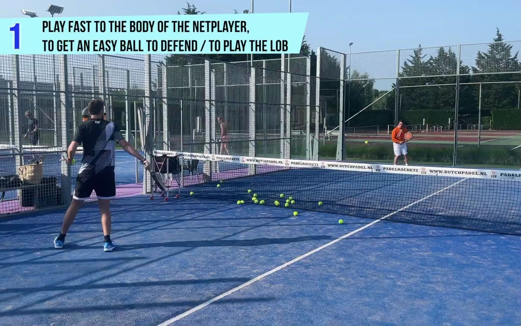 【板式网球】4 EASY Ways To Setup The Lob