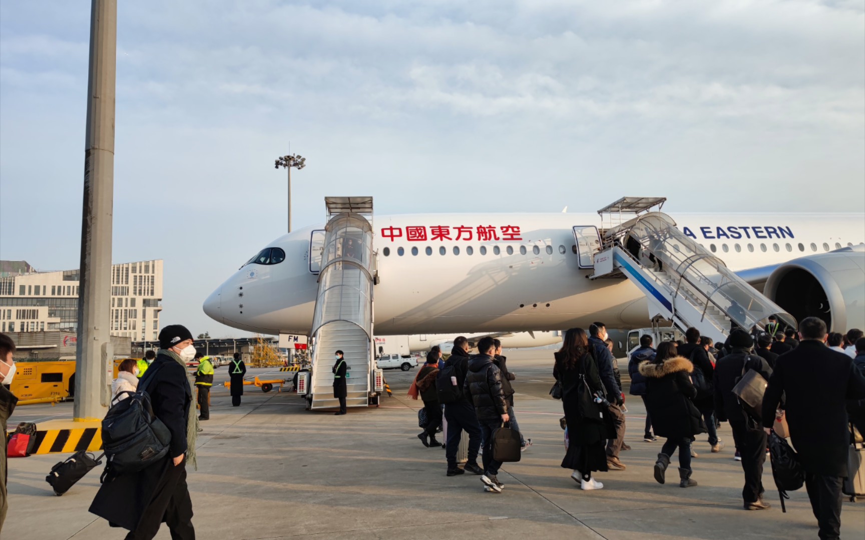 [飞行日志02]东方航空A359“墨镜侠”初体验