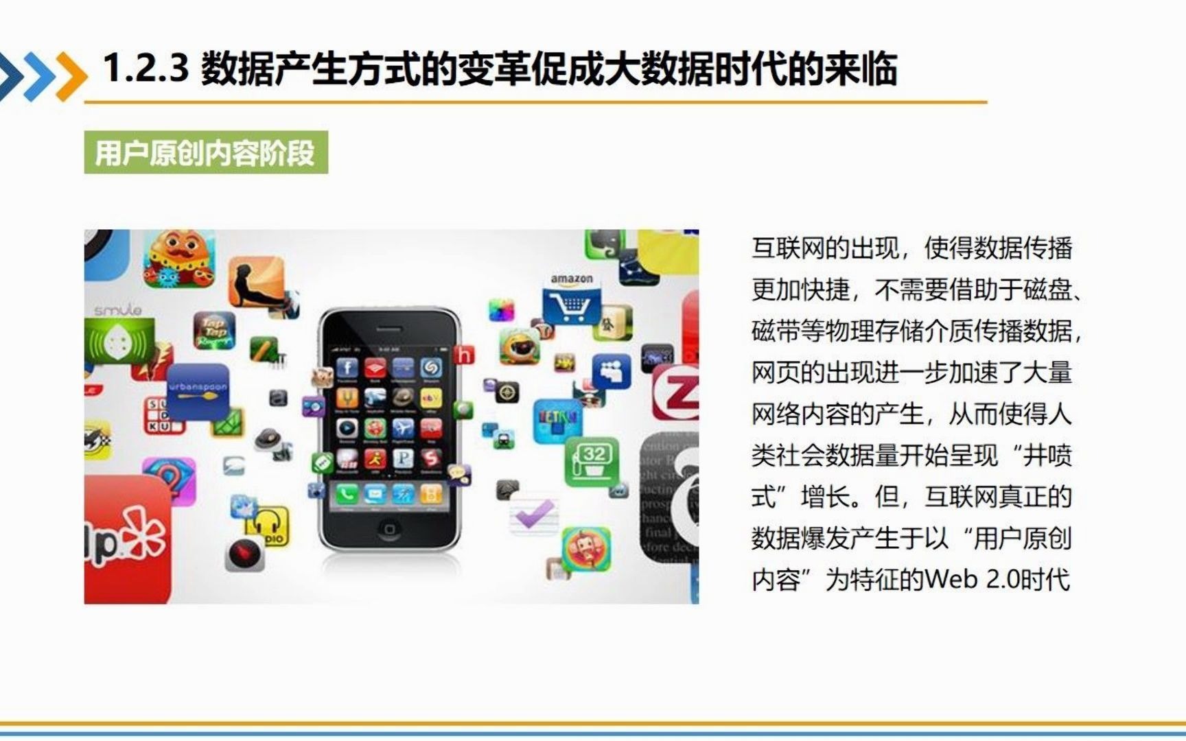 视频1.2_3 数据产生方式的变革促成大数据时代的来临