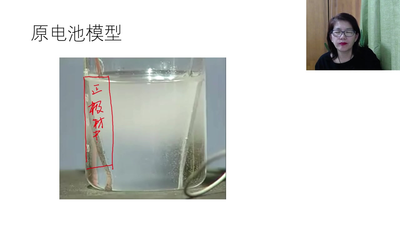 以铜锌原电池为例讲原电池模型