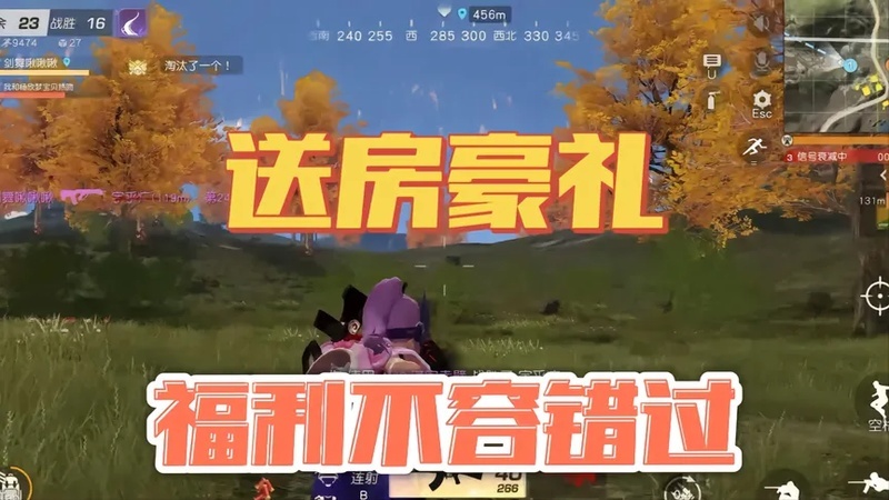 荒野行动:都送房子了,什么时候送对象