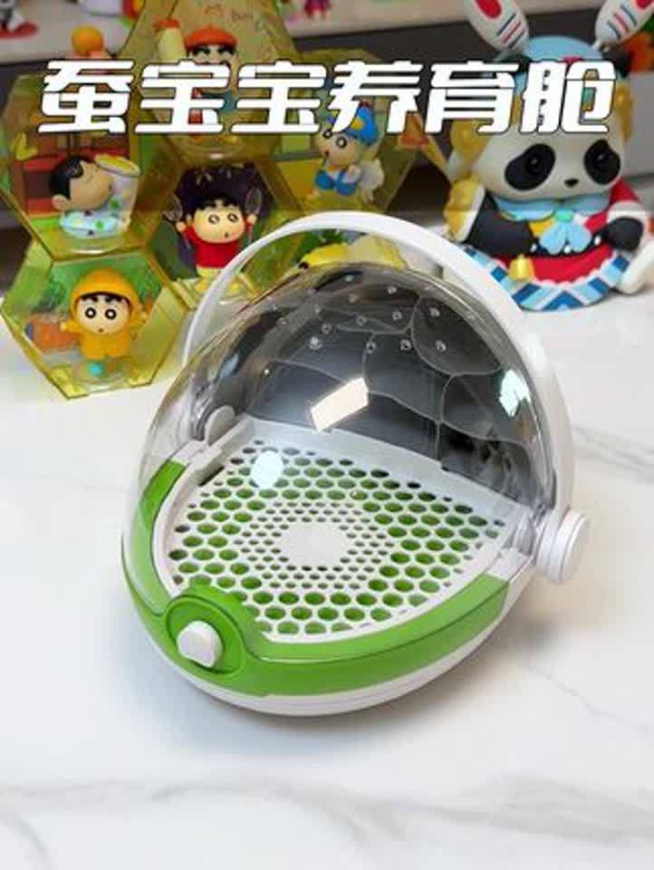 蚕宝宝养育舱 H这么有意义的玩具一定要给孩子安排上,让孩子亲眼见证...