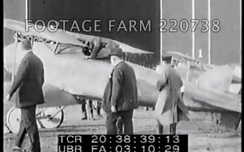 第一次世界大战-大约1916年录像 德国战斗机制造过程