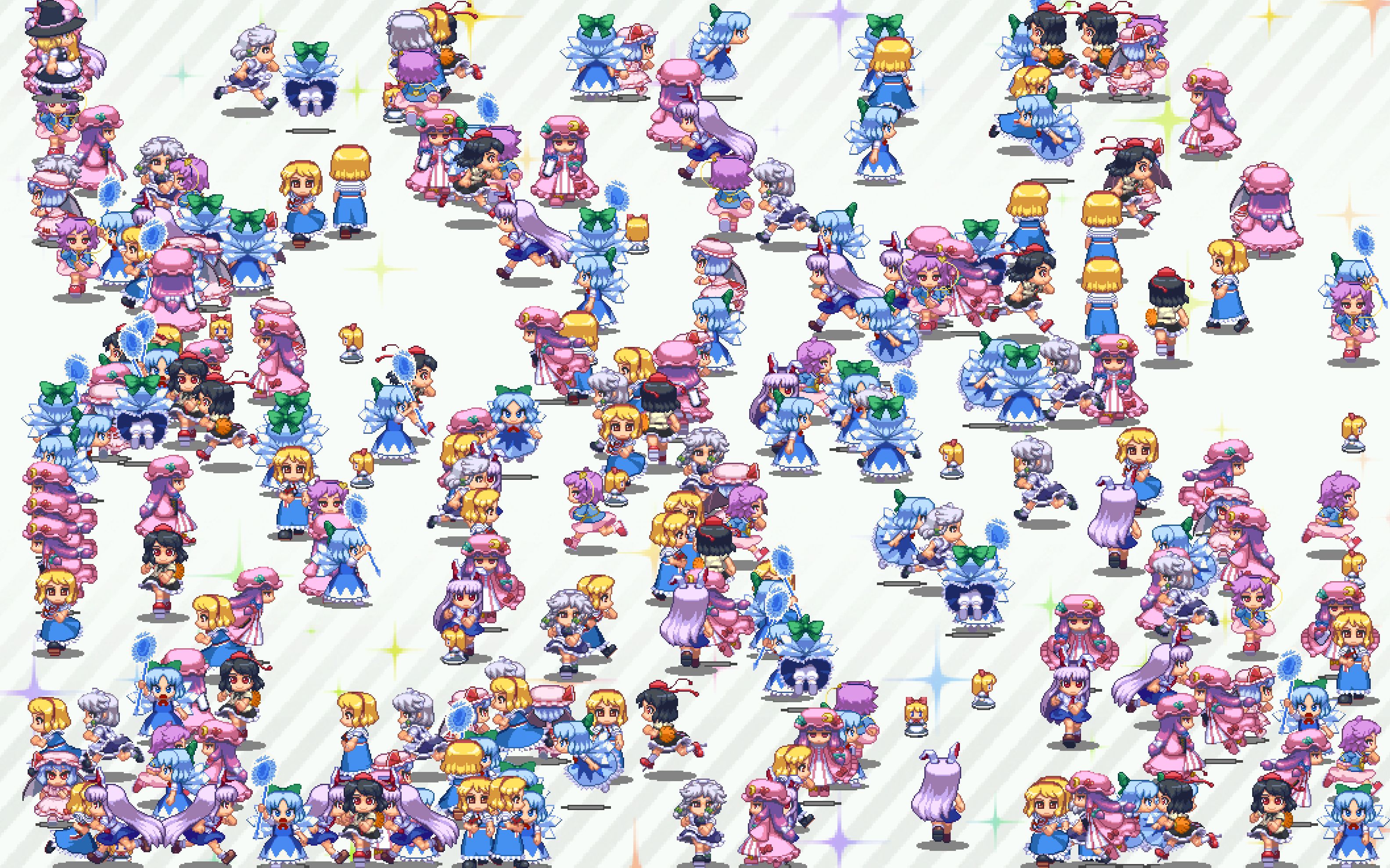 【东方Project】自制东方小游戏《魔理沙的恋爱追逐战 之 爱丽丝你别...