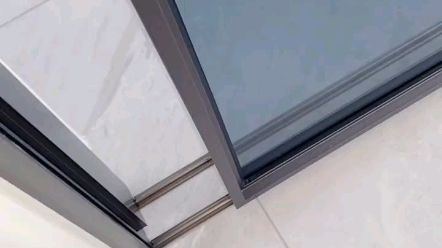 极简地轨推拉门,开槽铜条不锈钢条轨道,可过扫地机器人[庆祝]