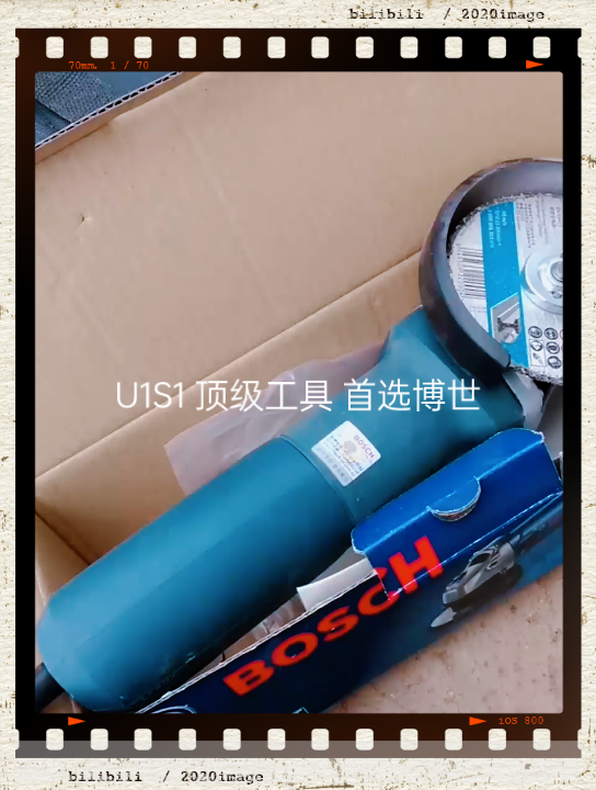 男人的浪漫 给力的博世角磨机