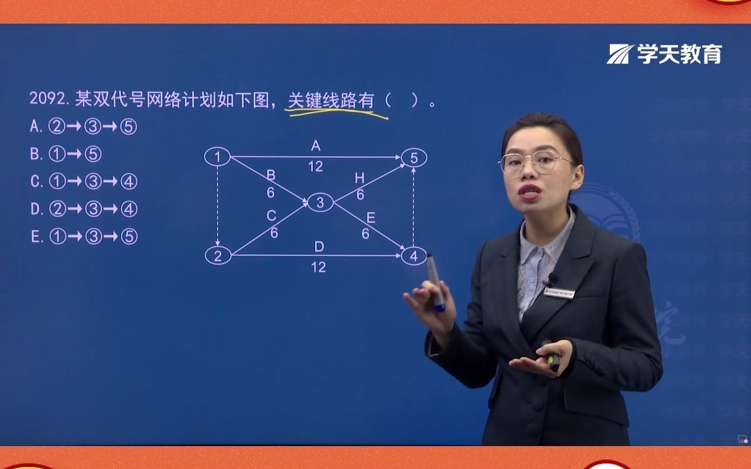 陈晨二建管理精讲课程习题精选(19)