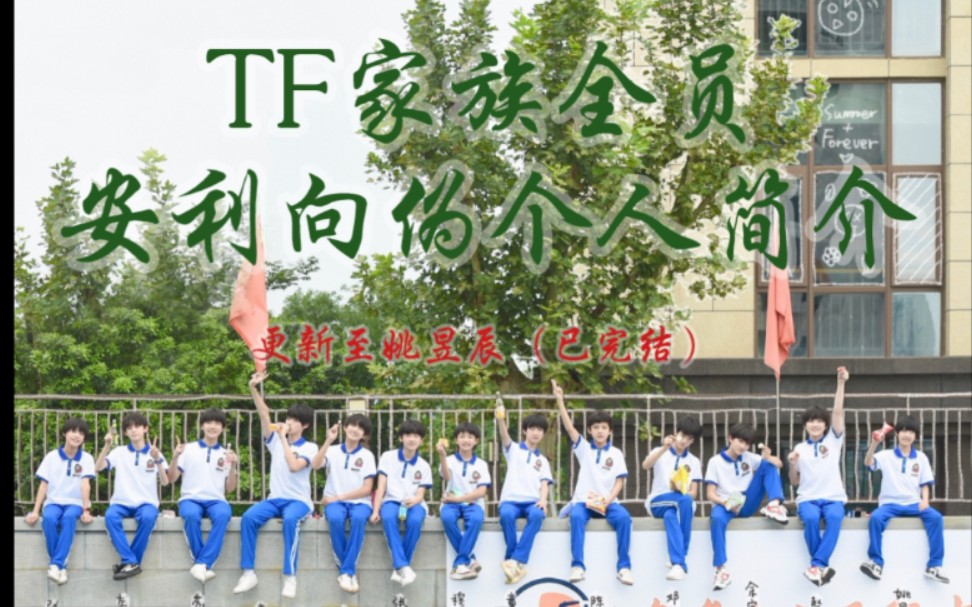 【萌新up】TF家族三代小朋友安利向伪个人简介(已完结)
