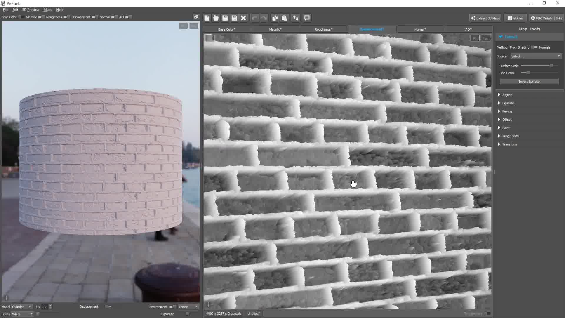 无缝3D贴图纹理制作软件+PS插件PixPlant 5使用教程