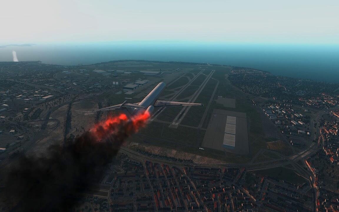 土耳其MD-82货运飞机在伊斯坦布尔机场坠毁