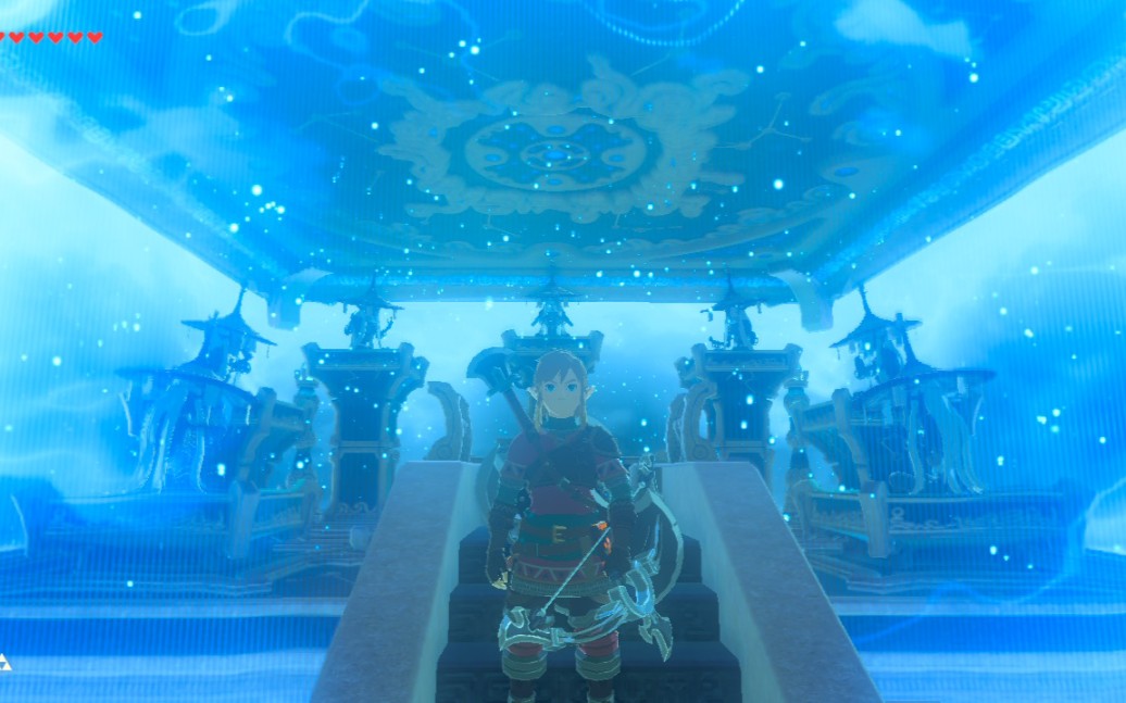 [塞尔达传说旷野之息]通关剑之试炼后的过场动画