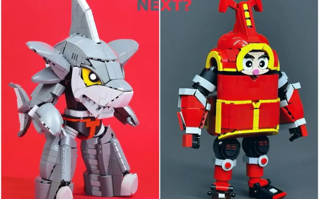 ...即将出货,那么鲨鱼辣椒什么时候安排呢,Onebrick 11月第2周MOC合集