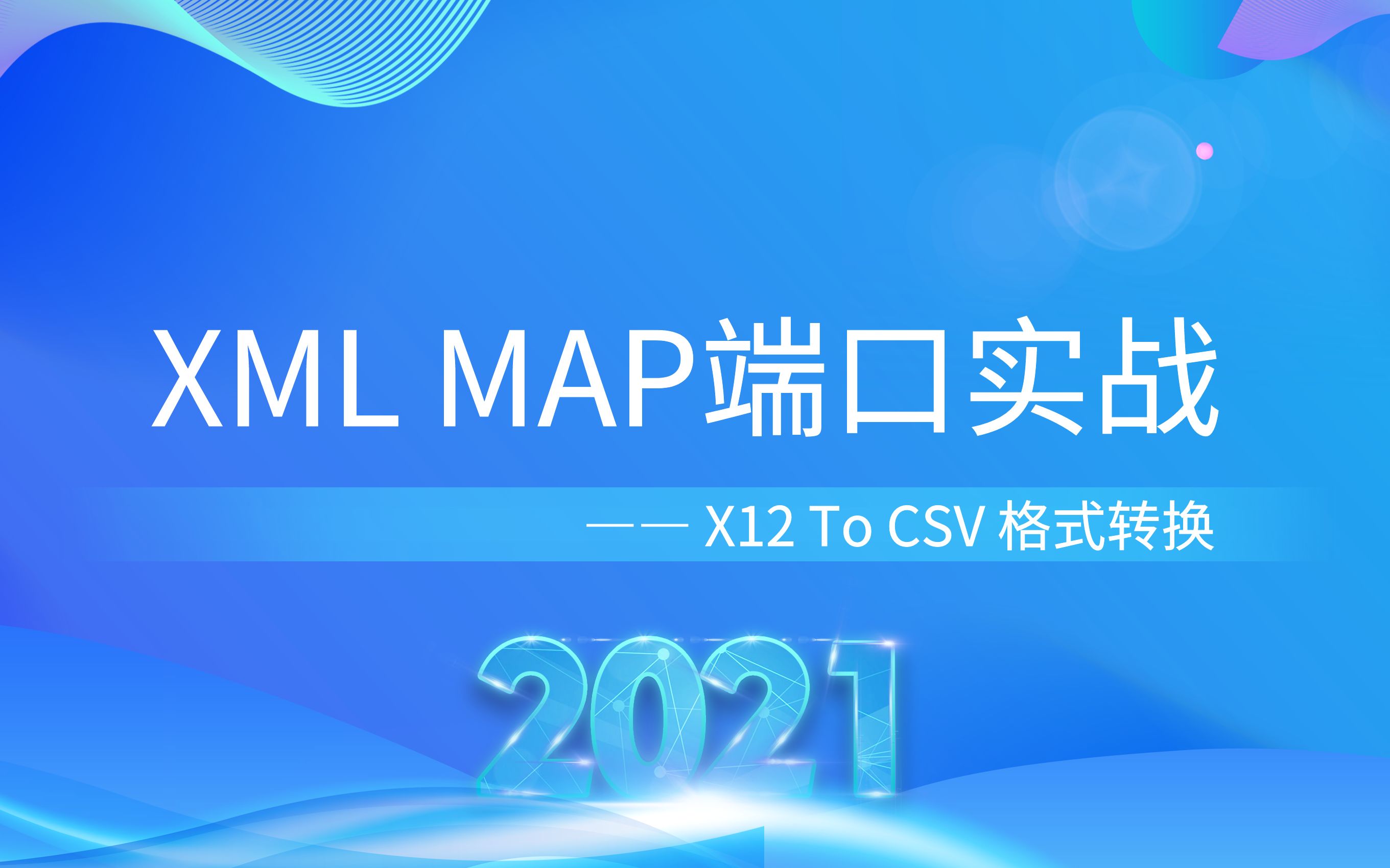 XMLMap端口实战_X12-to-CSV