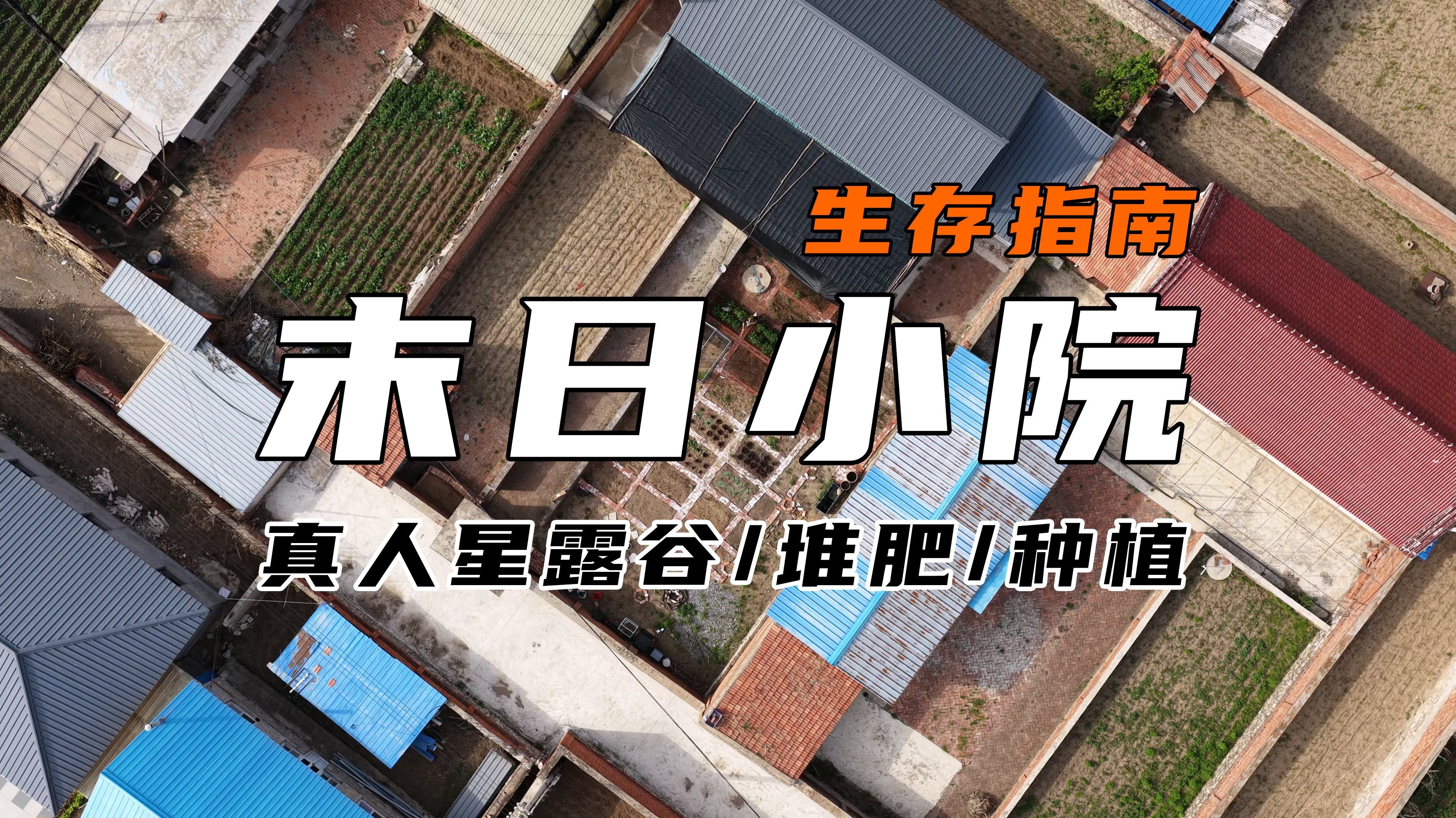 生存指南!从0开始在现实里搭建末日小院!堆肥种植/书籍推荐篇