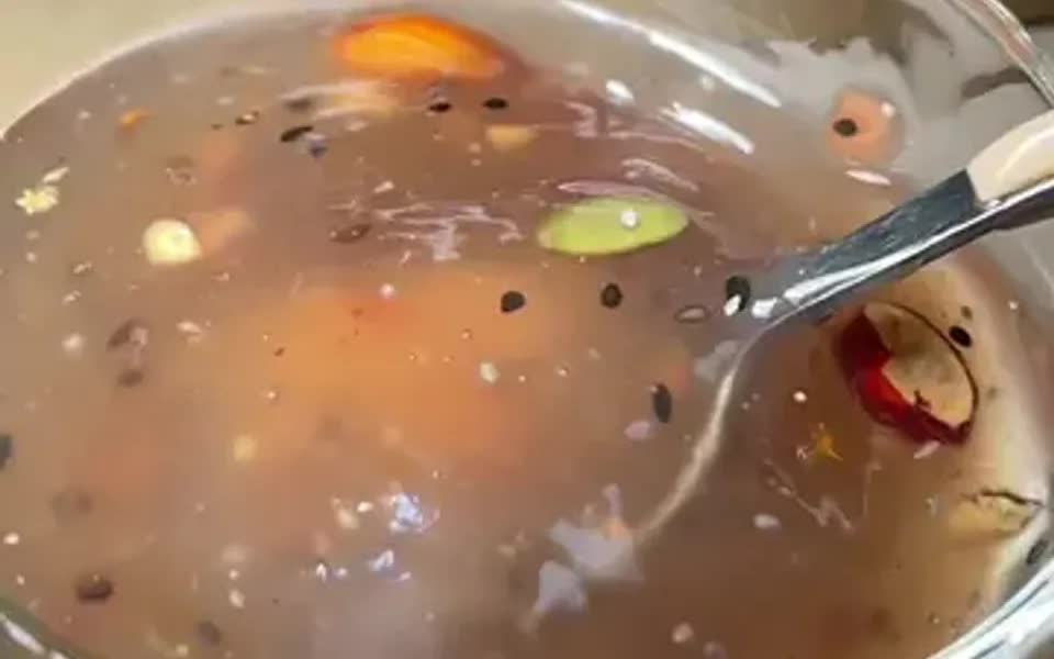桂花坚果藕粉羹,集美们一定要冲!