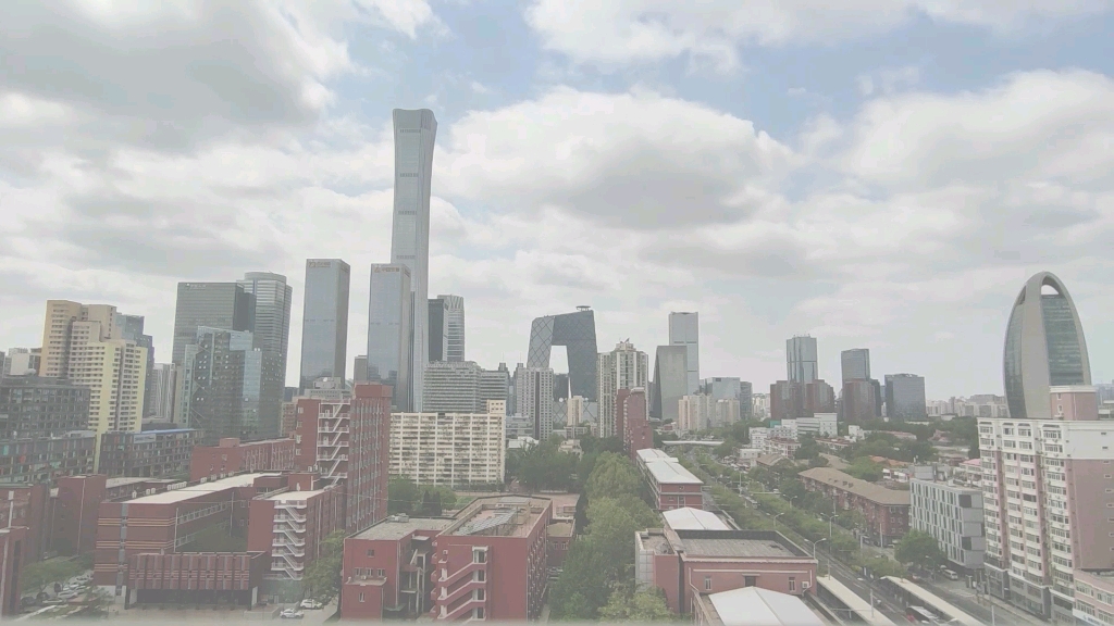 北京新旧建筑群像剪辑