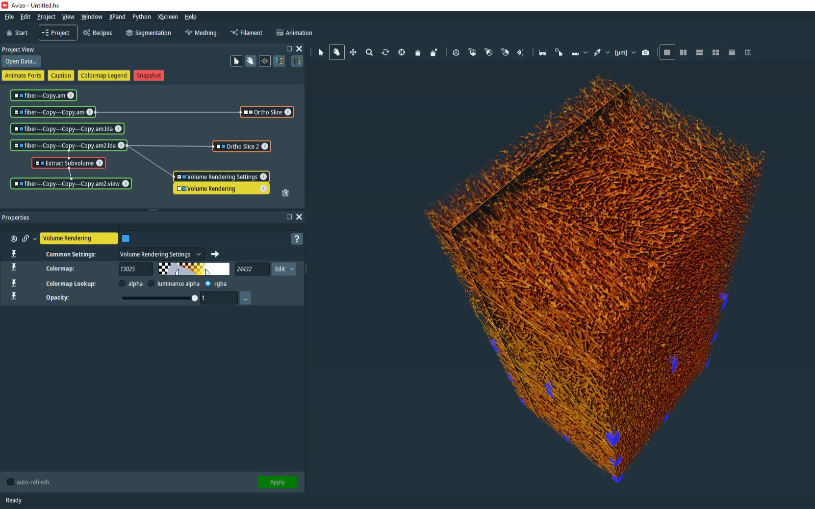 【Avizo小Demo】 超大数据导入和处理
