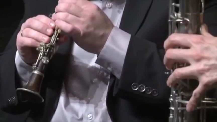 降A调Piccolo单簧管和低音单簧管的声音碰撞