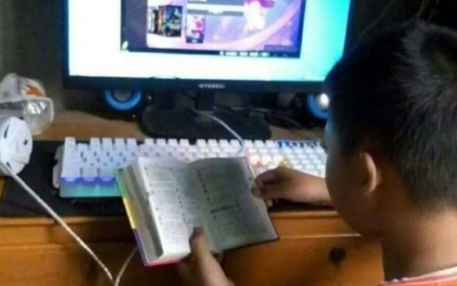 6岁小孩第一次玩我的世界