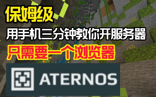 保姆级用手机教你开基岩版服务器,免费开服务器教程。【保证教会】_...