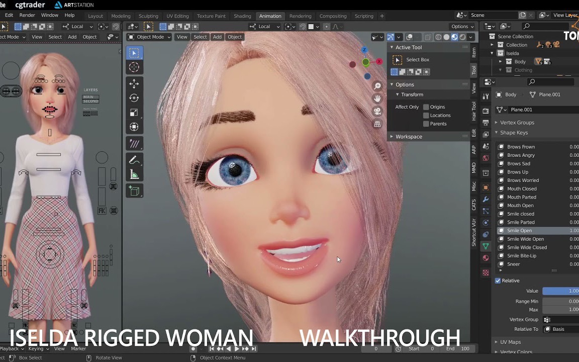 Blender骨骼绑定设置技巧