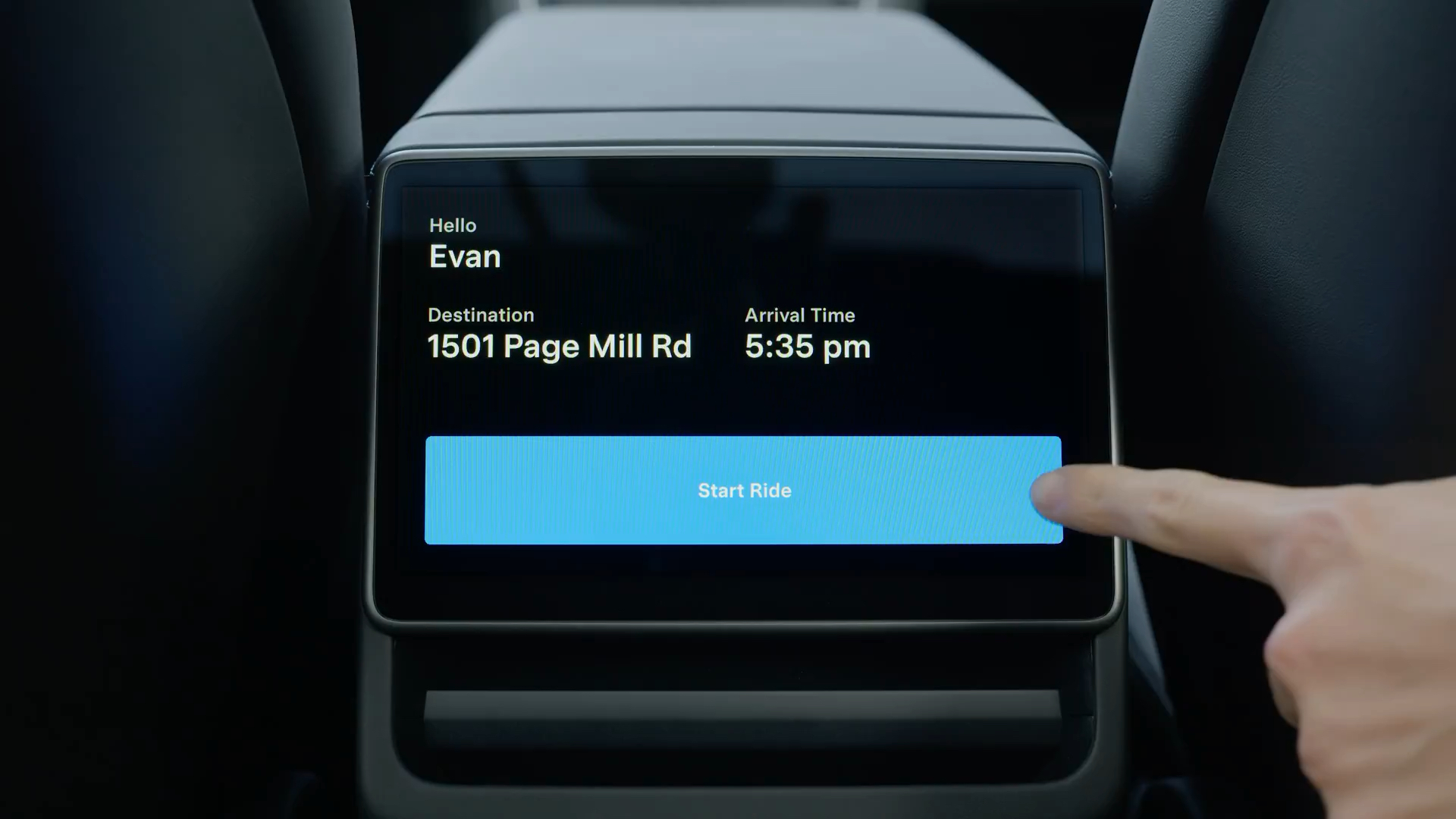 特斯拉正在加州内测的 FSD 自动驾驶出租车软件功能展示