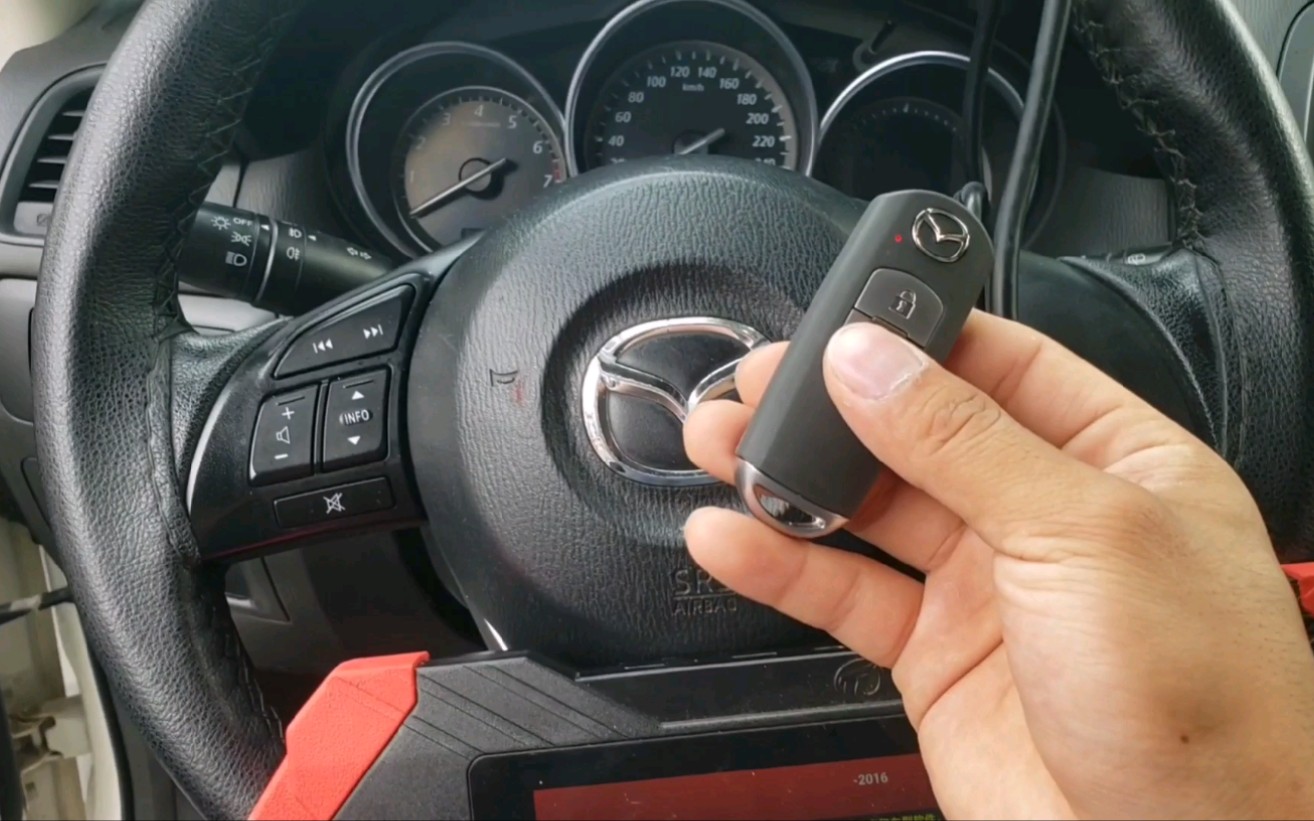 15款马自达CX5智能钥匙匹配