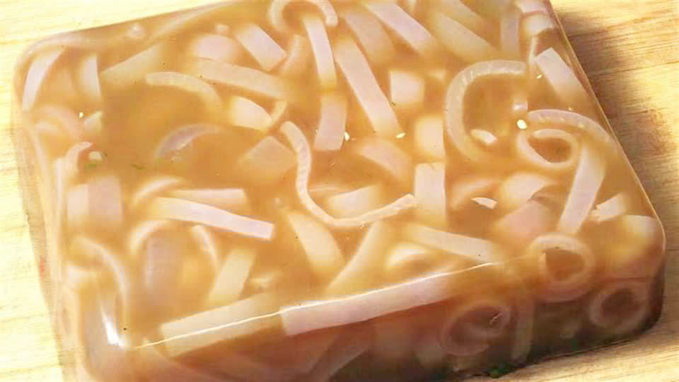 猪皮冻家常做法，水、猪皮、大料比例告诉你，做出Q弹入味