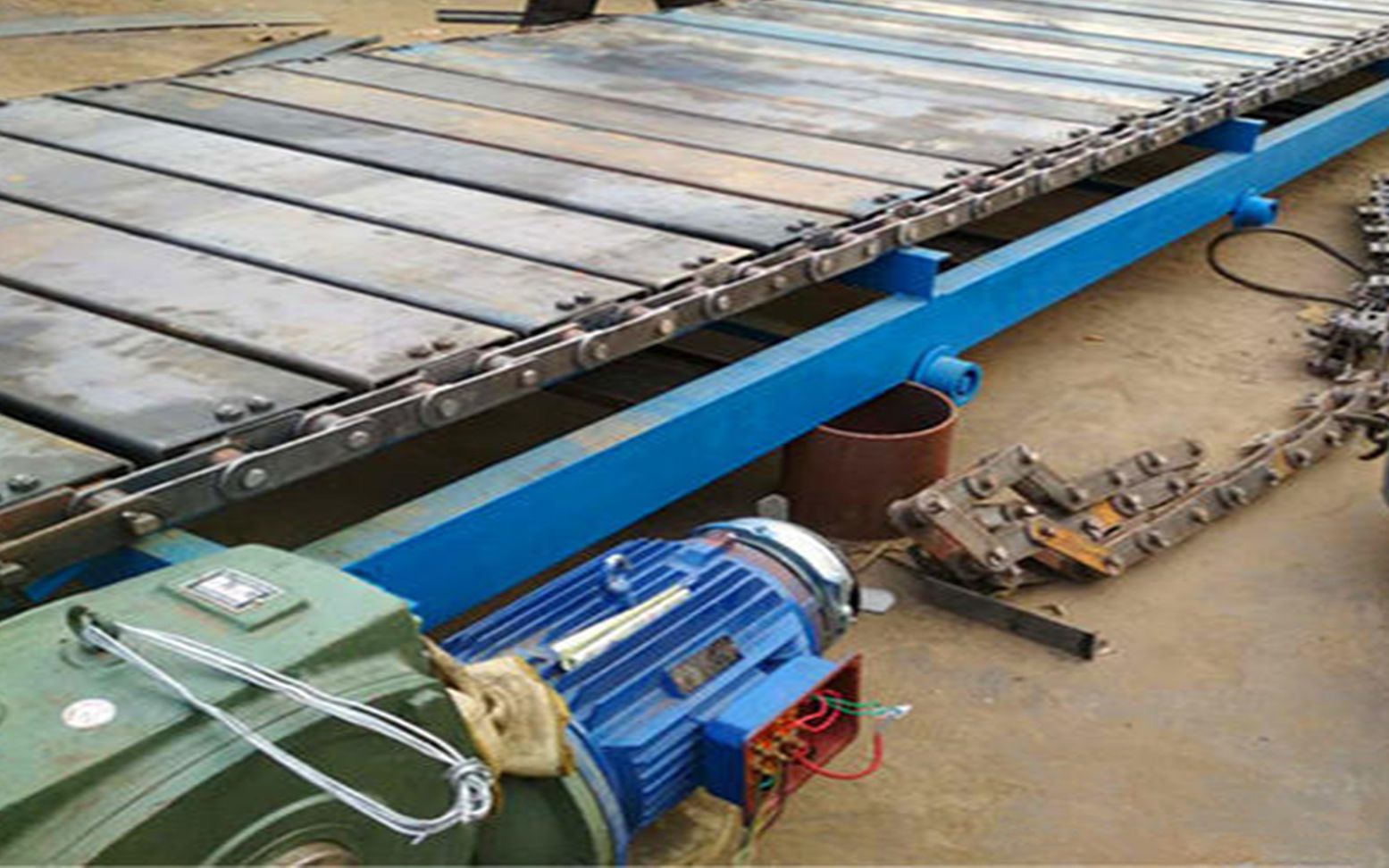 链板输送机的电机怎样选择,功率怎么计算?