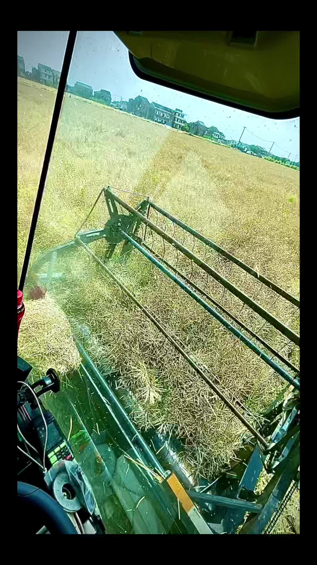 油菜收割#跨区收割记录 #农机人 #加油2023