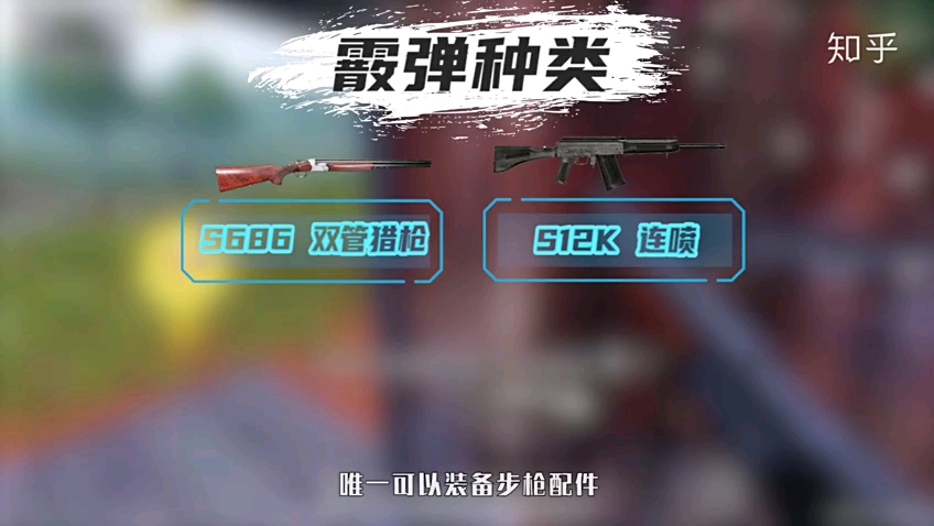 【和平精英】游戏枪械教学:霰弹枪在游戏中,霰弹枪,俗称喷子,以威力大...