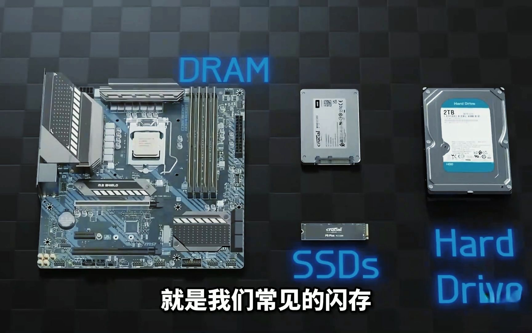 一分钟了解电脑硬件知识——硬盘