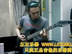 DIADEM重型7弦双摇电吉他M7试弹金属音色