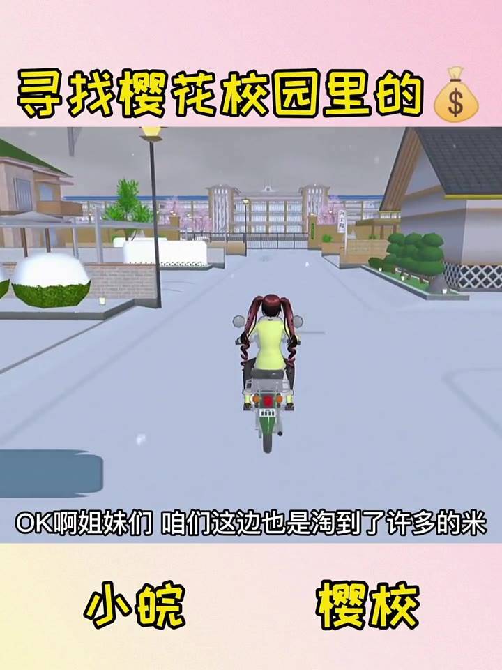 寻减樱花校园里的钱