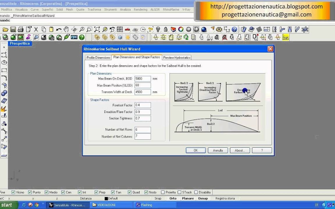 【Rhino船体建模】ORCA 3D船体建模插件使用,YouTube转载