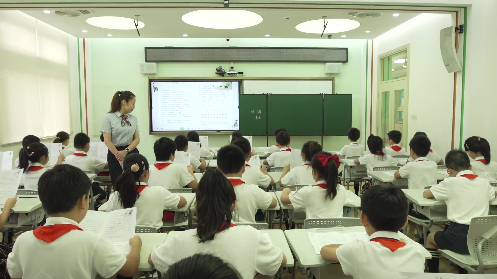 四下:《猫》(含课件教案) 名师优质公开课 教学实录 小学语文 部编版 ...